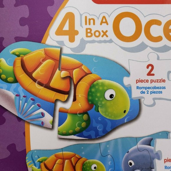 The Learning Journey | Toys | The Learning Journey Ocean Puzzle Set 4 ...